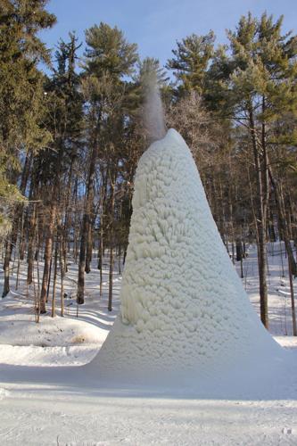 Ice volcano returns to Letchworth Park | Hydrography | thelcn.com