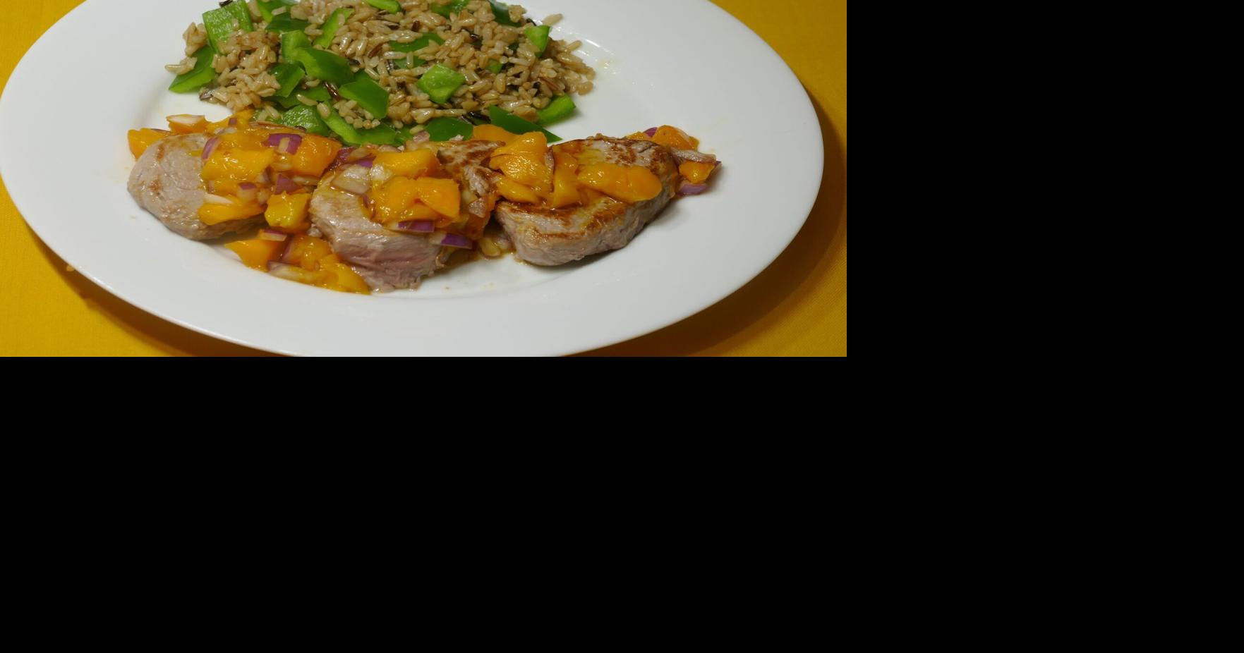 Quick Fix: Relish mango cubes with sauteed pork steaks | Lifestyles ...