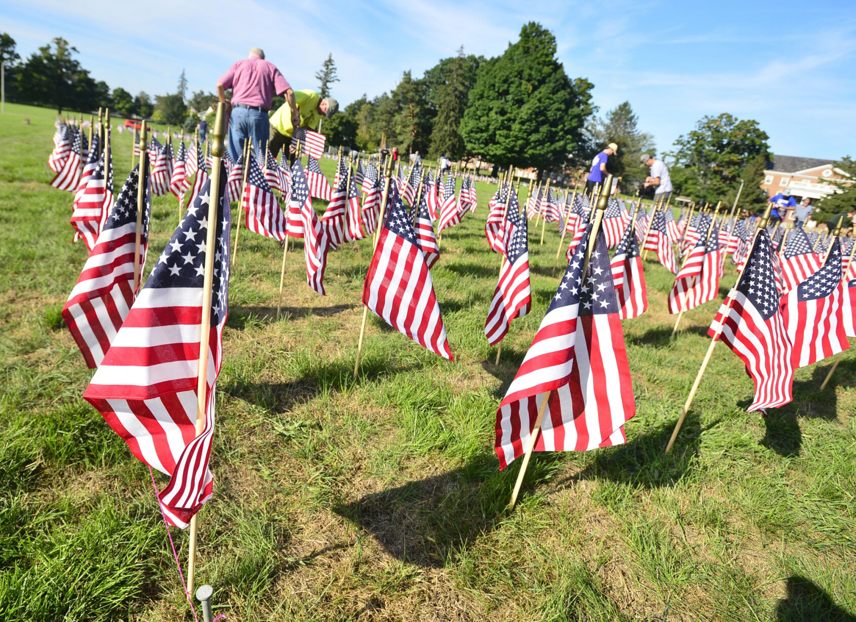 (WATCH) A time to remember: VA flag display memorializes those who died ...