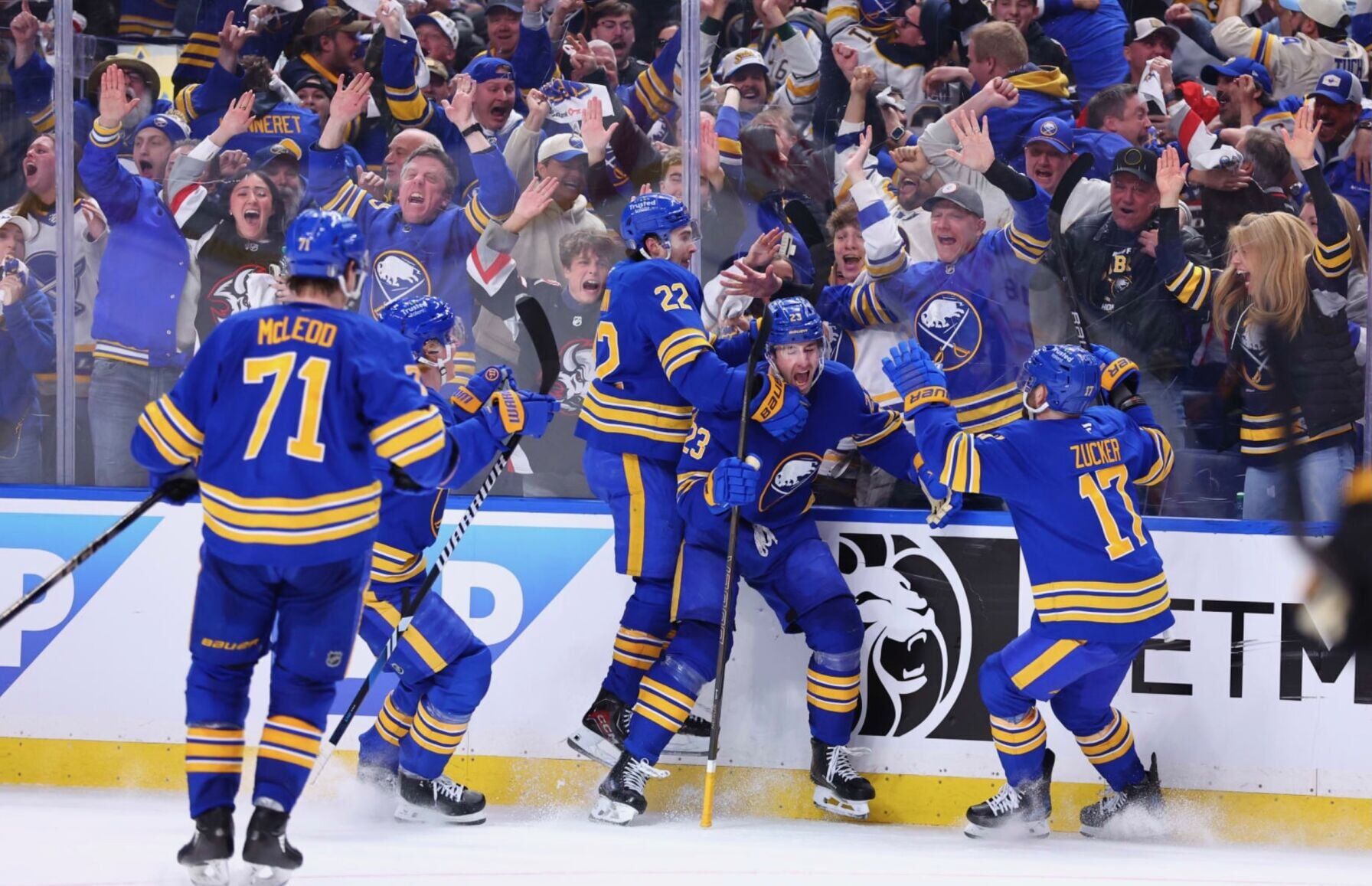 Thompson, Samuelsson power Sabres stunning rally for Game 1 win ...