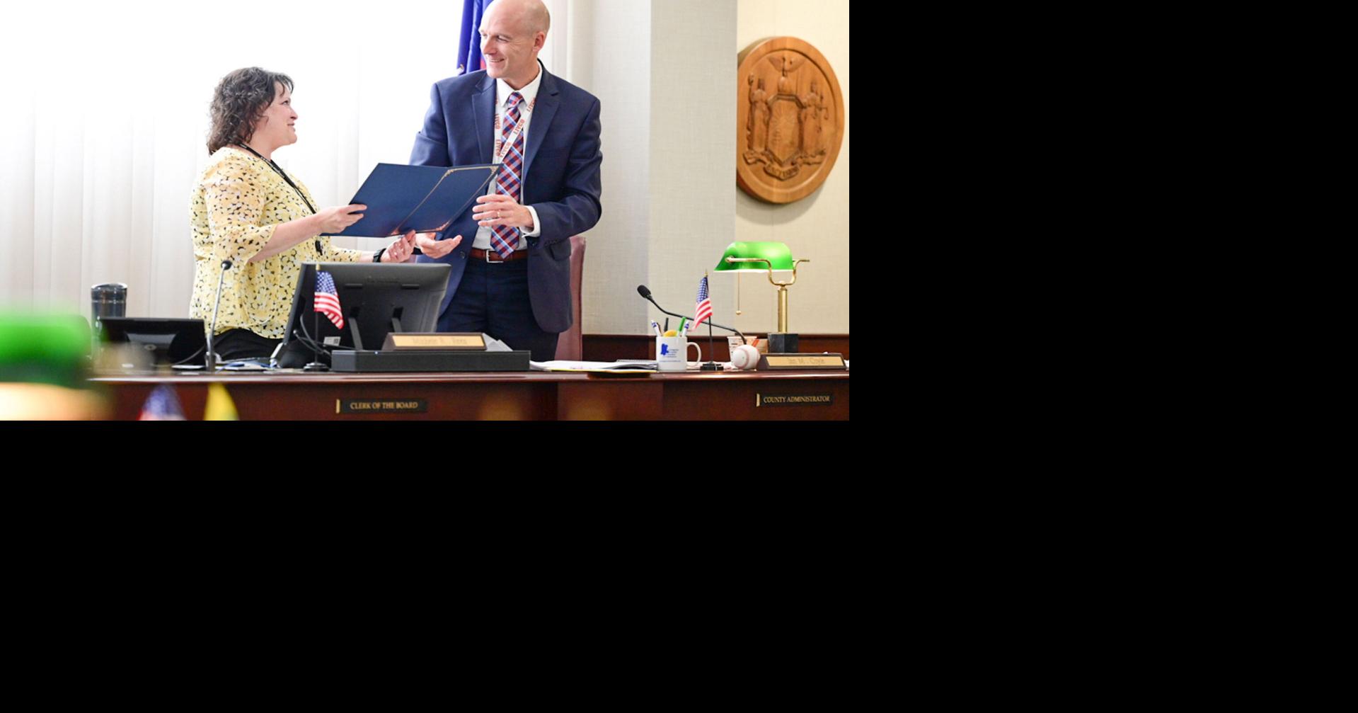 Board of Supervisors clerk among first in state to receive special ...