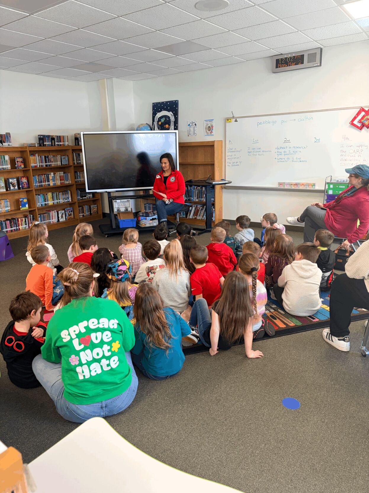 Assemblywoman Bailey visits Keshequa for Read Across America Day | News ...