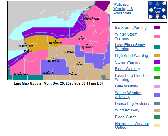 UPDATE: Winter weather advisory begins tonight in Steuben County | News ...