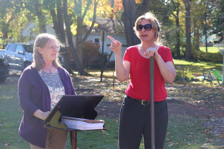 Cornerstone of community: Caledonia Library breaks ground on expansion ...