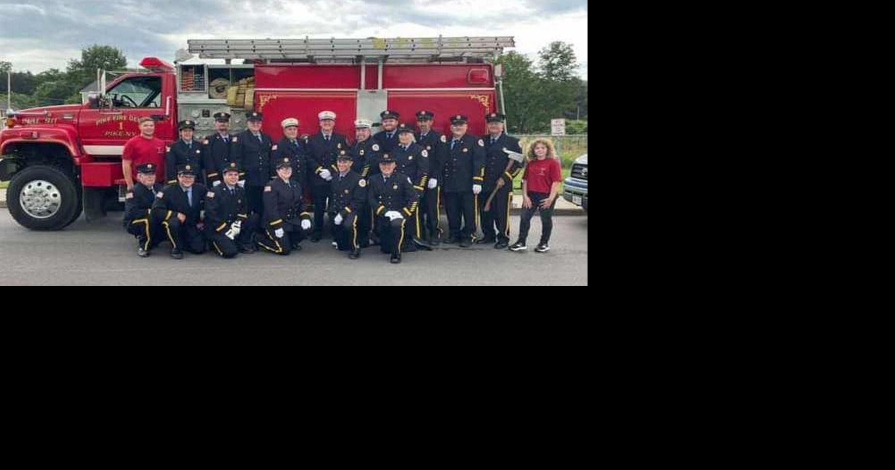 Grand Marshal honor: Pike firefighters salute Donald Simons | Local ...