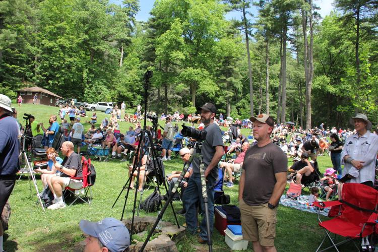 Two icons, one opportunity: Photographers descend on Letchworth to get ...