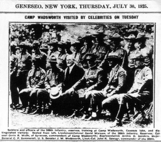 Camp Wadsworth pioneered reserve training Created to maintain, upgrade ...