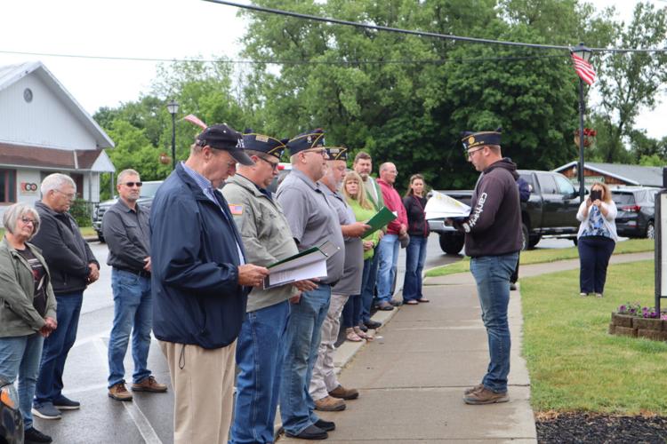 Wayland American Legion celebrates Flag Day, seniors entering military ...