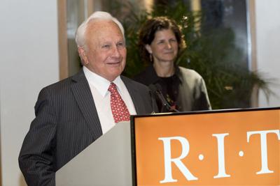RIT honors E. Philip Saunders for a legacy of giving Namesake business ...