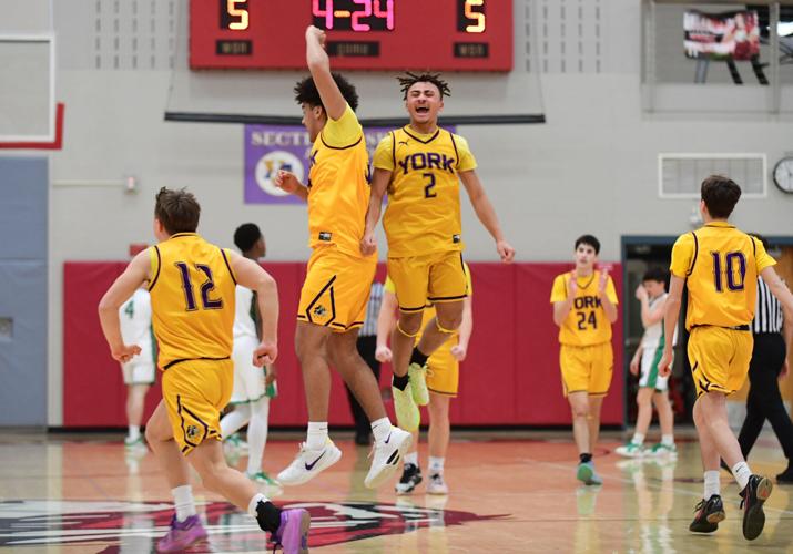 SEC. V BOYS BASKETBALL: Bonefede, Brady help York stave off Notre Dame, advance to 'C2' finals ...