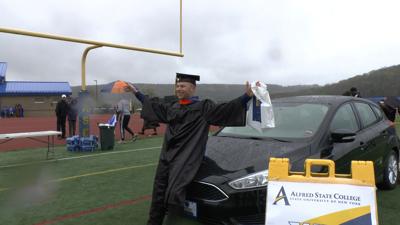 Avon resident wins car at Alfred State graduation | Local News | thelcn.com