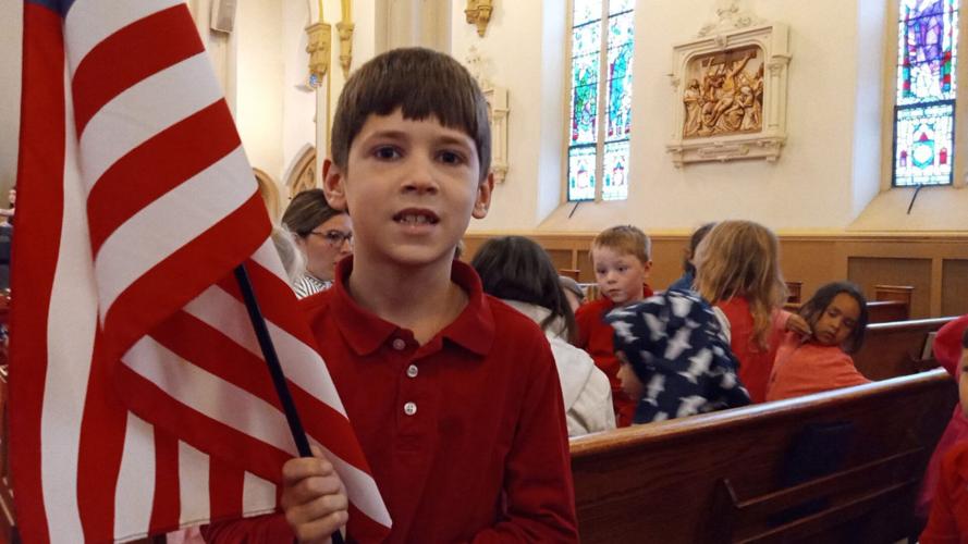 St. Agnes students celebrate Flag Day with song | Local News | thelcn.com