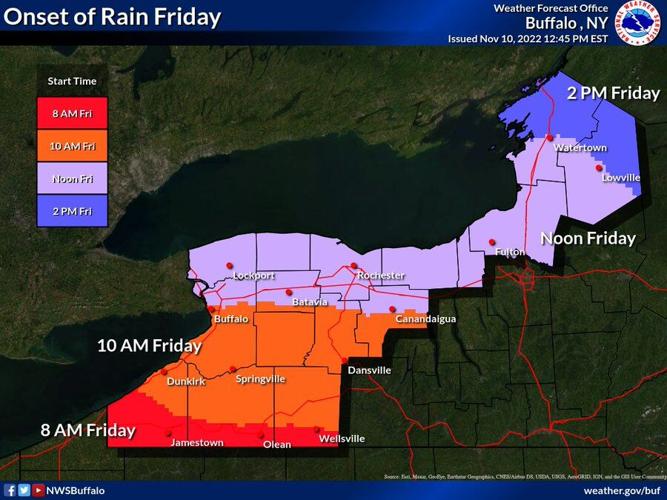 Forecast features rain, then snow for weekend | Local News | thelcn.com