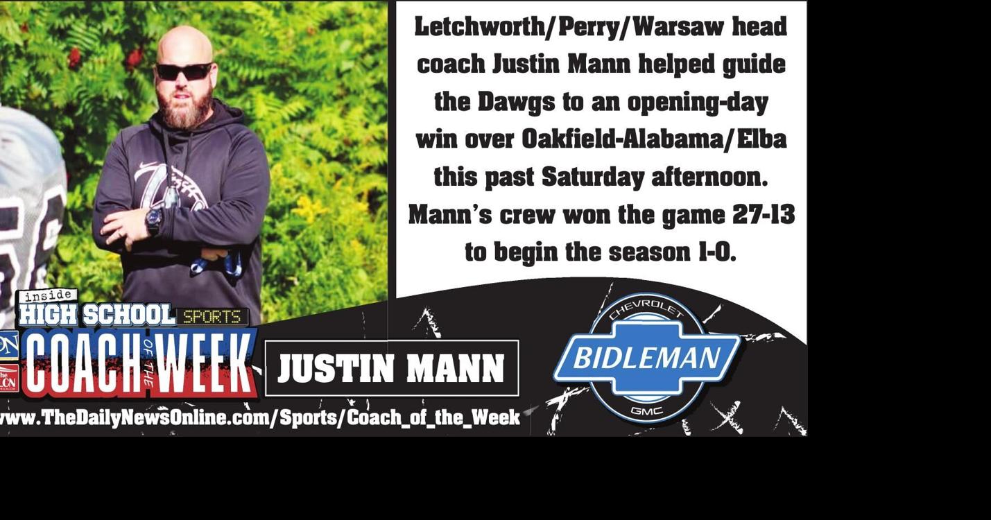 Livingston County News Coach of the Week (09/08-09/14): Justin Mann ...