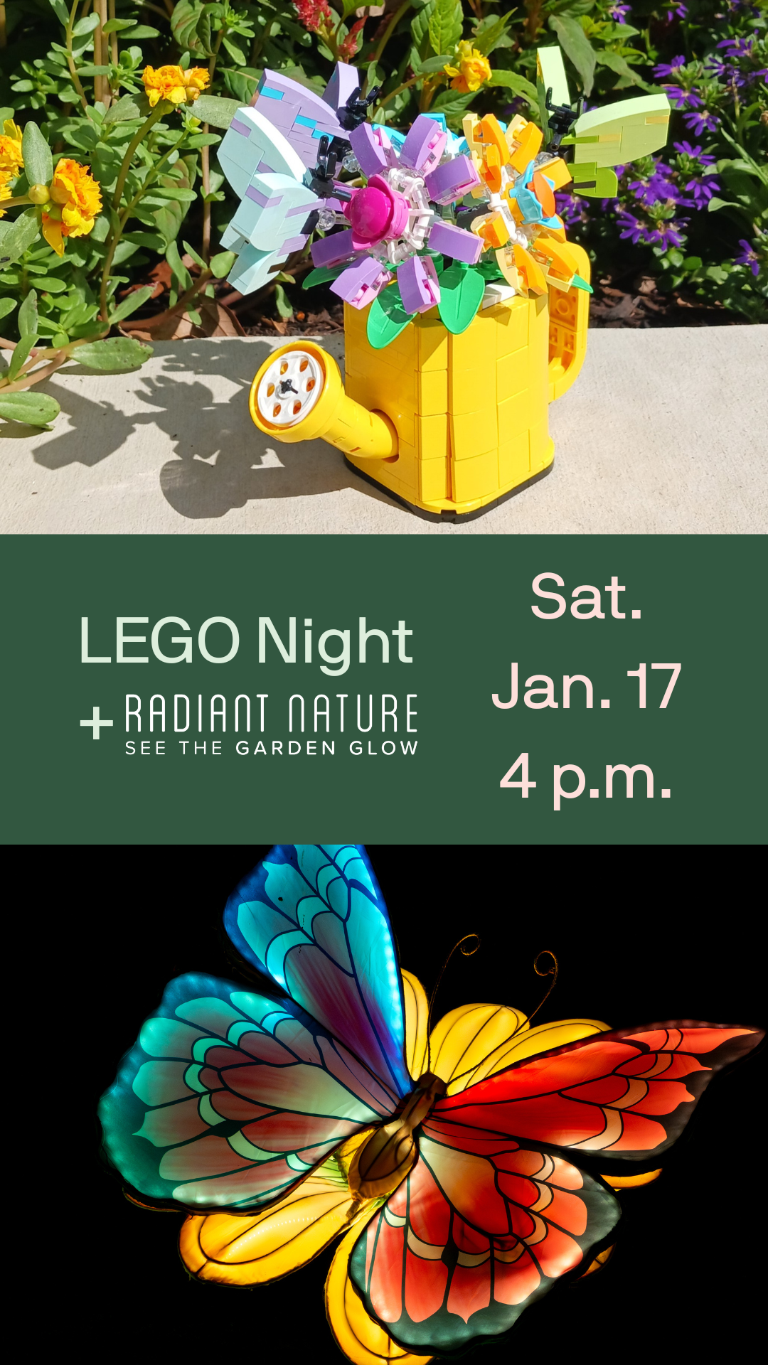 Houston Botanic Garden to host LEGO NIGHT at Radiant Nature on Jan. 17 ...