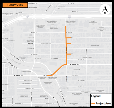 Turkey Gully Flood Mitigation Project nears construction in Shady Acres ...
