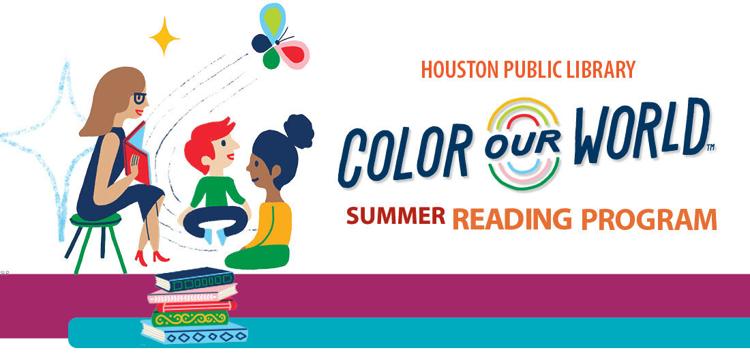 Houston Public Library launches 2025 Summer Reading Program: “Color Our ...