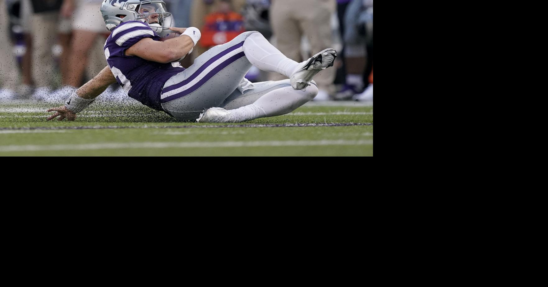 Kansas State quarterback Will Howard injured in loss at Oklahoma State ...