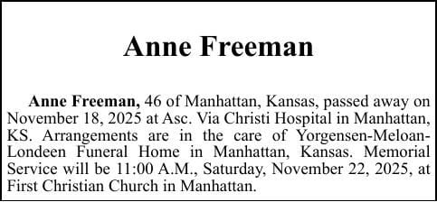 Anne Freeman | | themercury.com