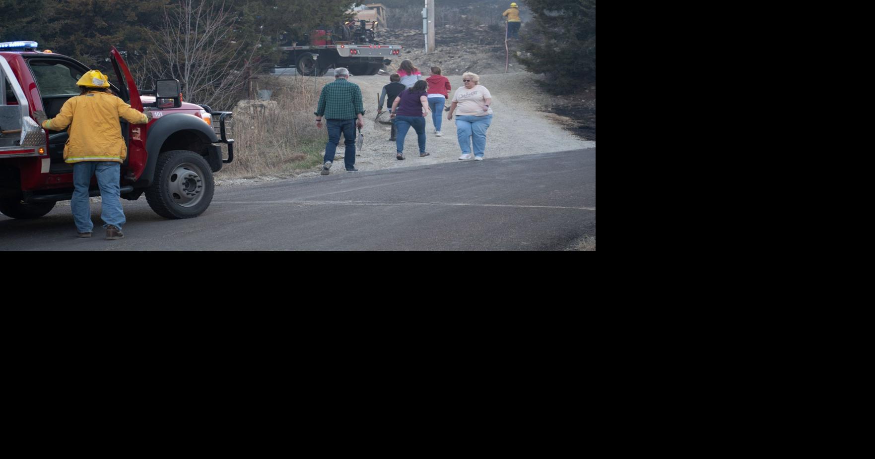 Riley County firefighters battle three fires in two days; red flag ...
