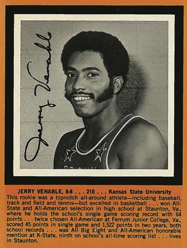 Jerry Venable arrives by bus to play for K-State | K-State Sports ...