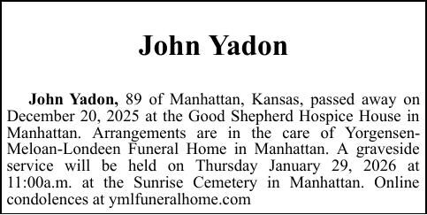 John Yadon | | themercury.com