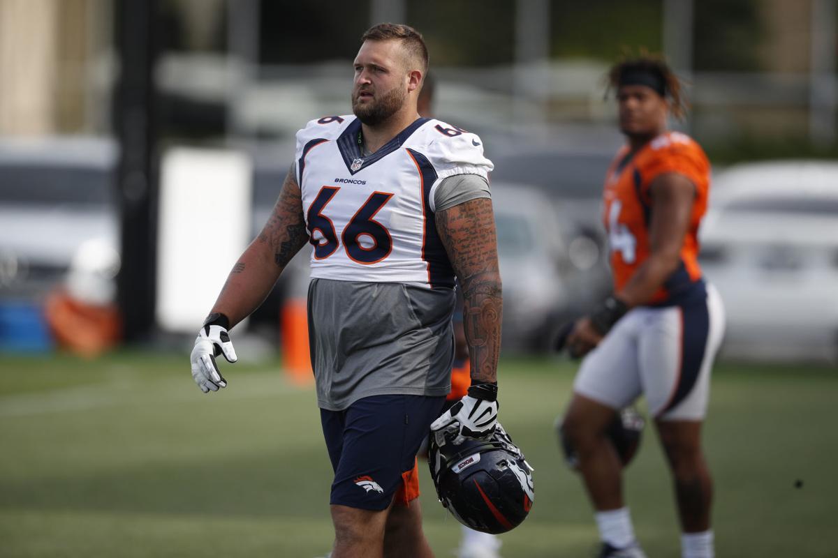 Risner is lone rookie starting on Denver offensive line | K-State ...