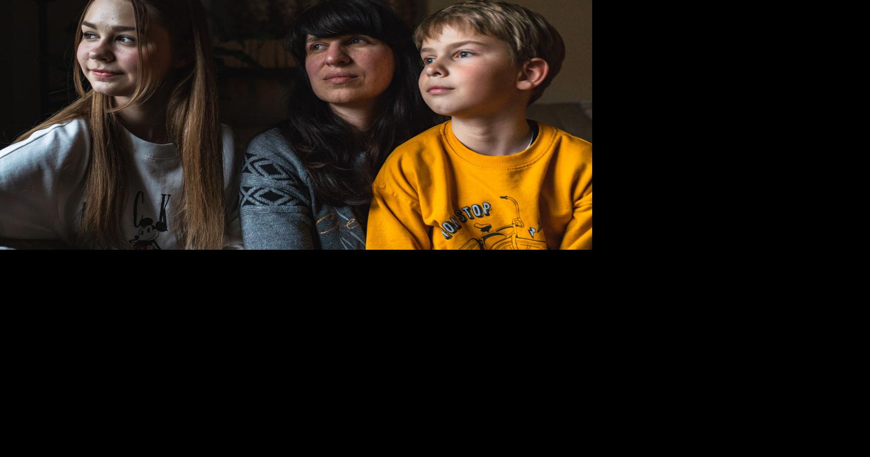 Ukrainian family finds shelter from Russian invasion among friends in ...