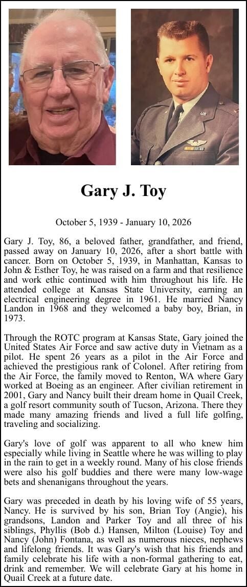 Gary Toy | | themercury.com