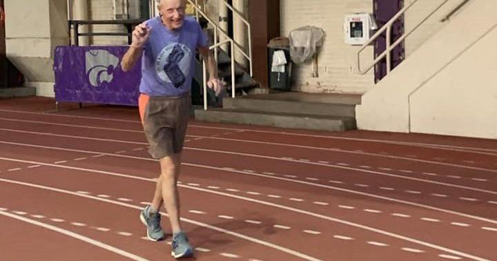 Manhattan runner celebrates 90th birthday with 90 laps around Ahearn ...