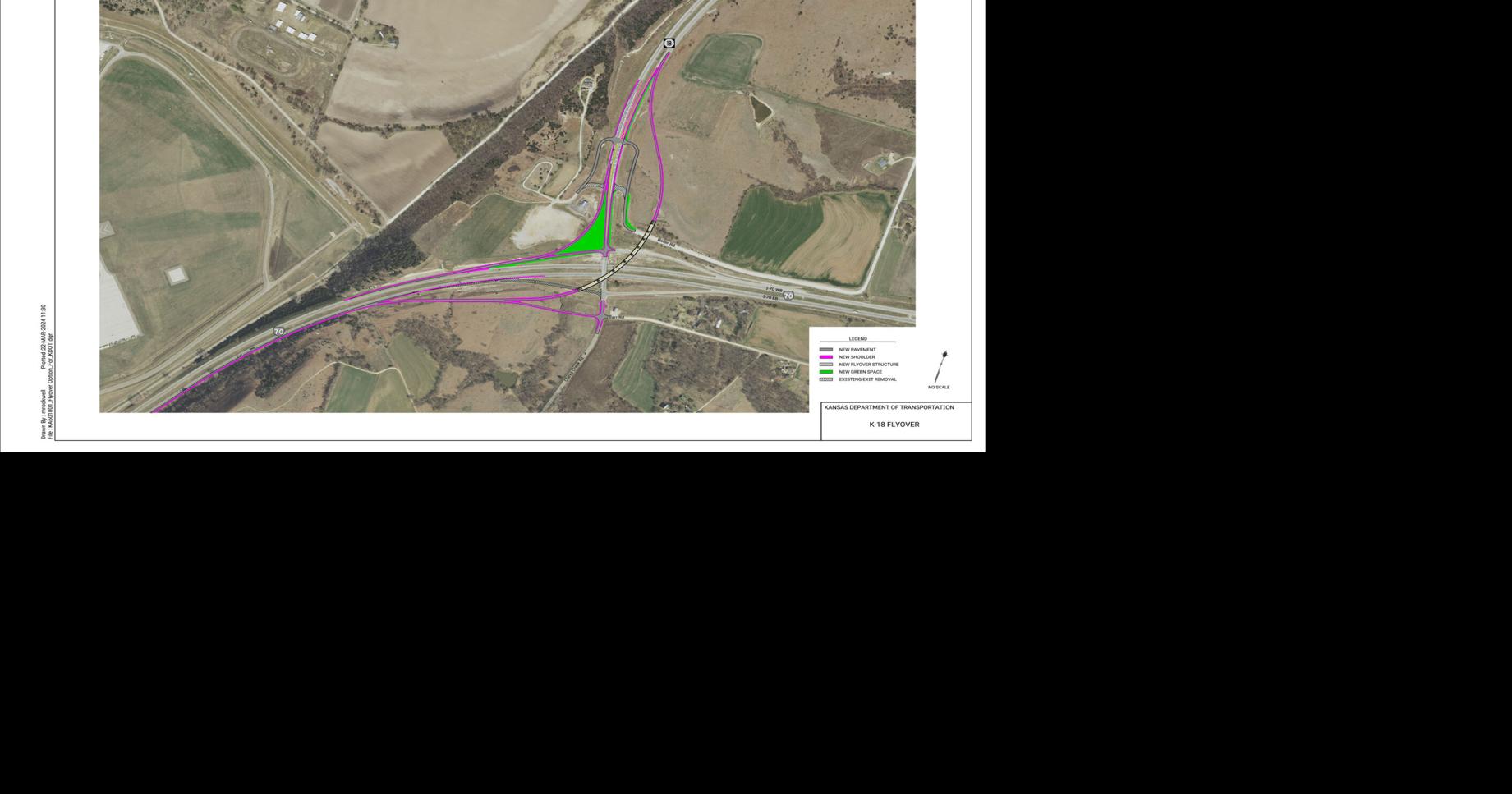 KDOT announces traffic adjustments at I-70/K-18 interchange | News ...