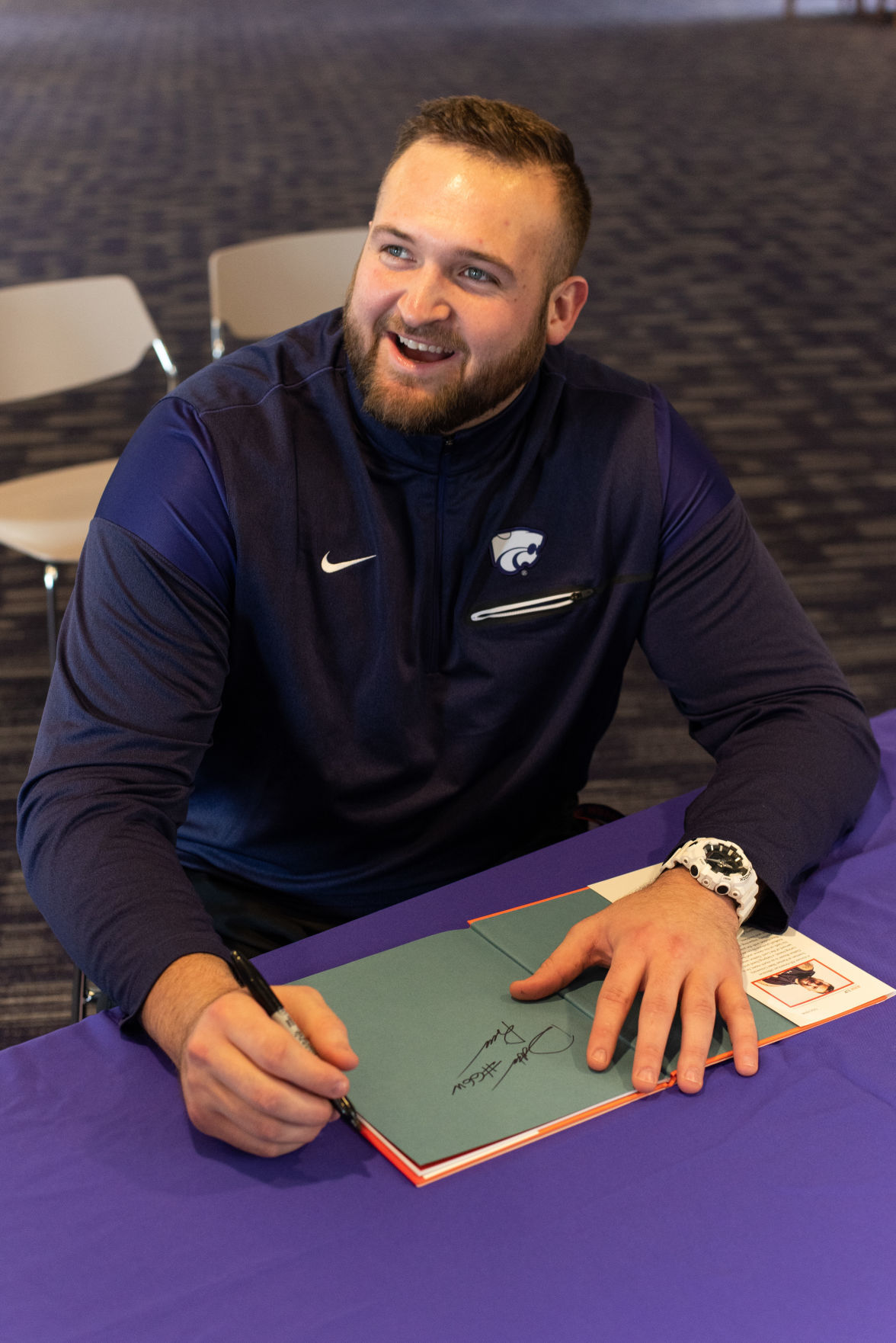 Dalton Risner hosts book signing for 'Rise Up' | Images | themercury.com