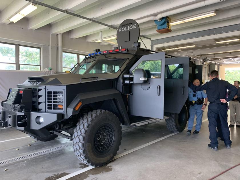 RCPD reveals new armored vehicle | | themercury.com