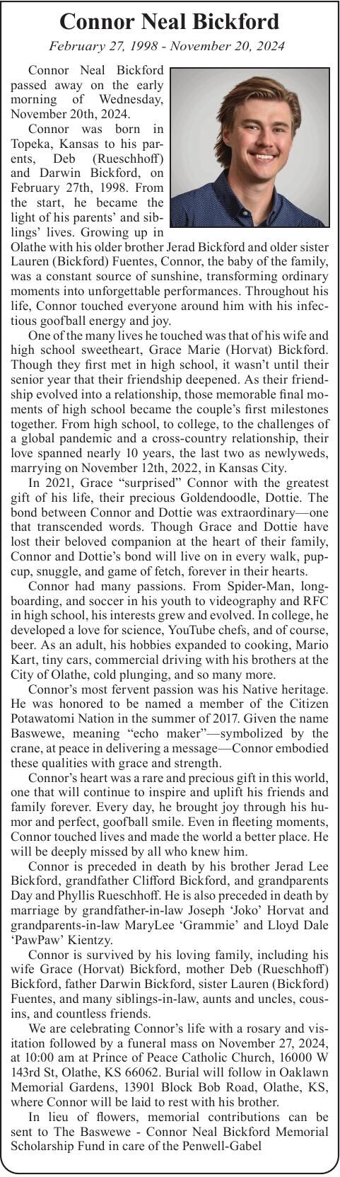 Connor Bickford | | themercury.com