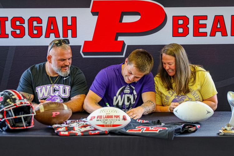Pisgah football star Landon Pope is WCU bound | Sports | themountaineer.com
