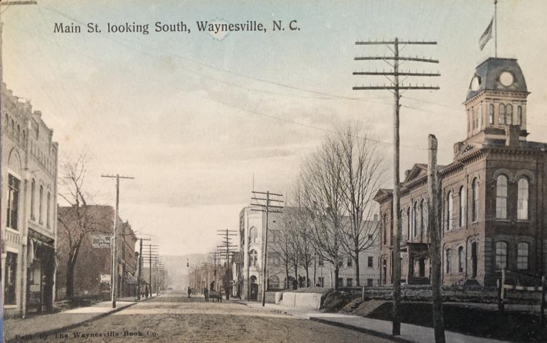 An historic look at the west side of Waynesville's Main Street ...