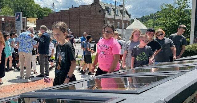 A sea of patriotism marked Charters of Freedom dedication | News ...