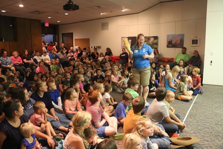 Fun summer reading events at the crowded Haywood Library ...