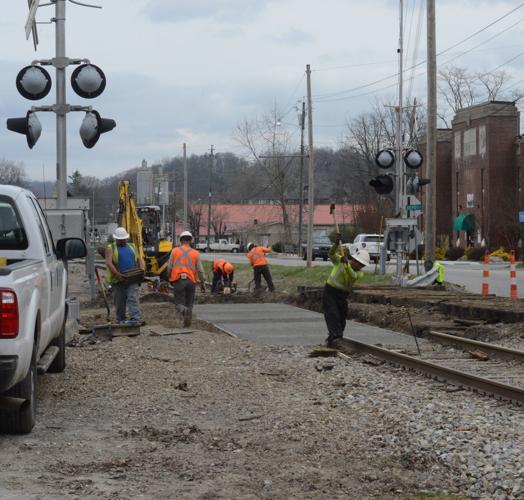A smoother railroad crossing in Frog Level | News | themountaineer.com