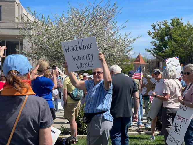 'Hands Off': Hundreds show up for Haywood anti-Trump rally | News ...
