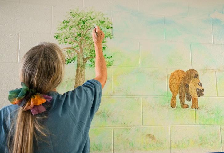 Meet the muralist covering Jonathan Valley Elementary in hand-painted ...