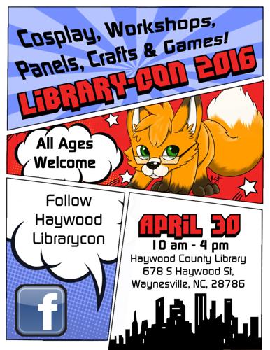 LibraryCon! An all-out celebration of comics at the Waynesville Library ...