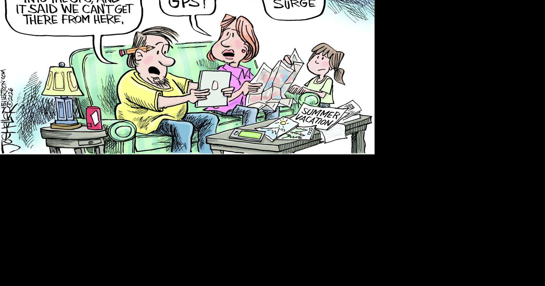 Editorial Cartoon Vacation Gas prices.jpeg | Cartoons | themountaineer.com