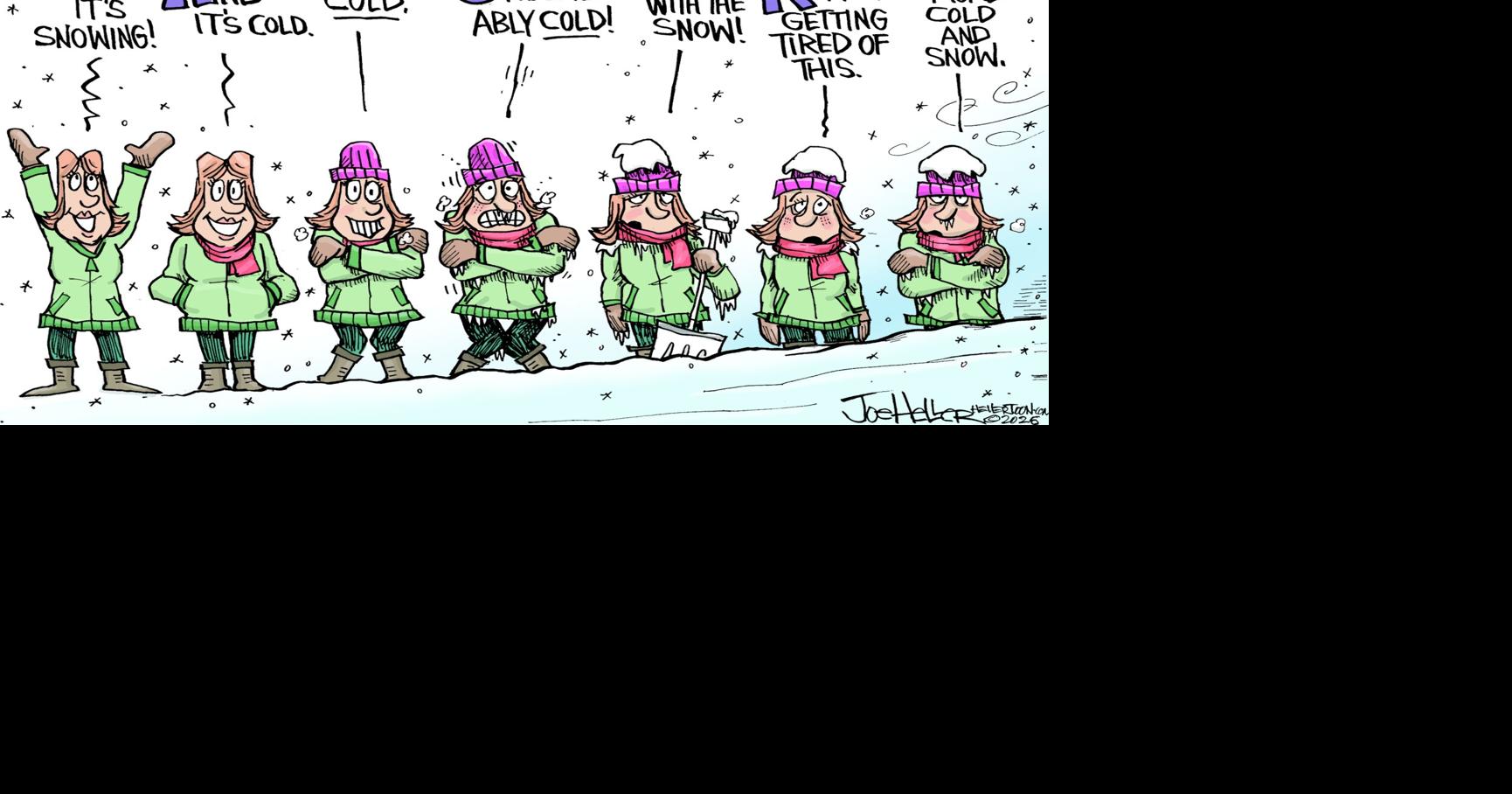 Cartoon cold weather in January.jpeg | Cartoons | themountaineer.com