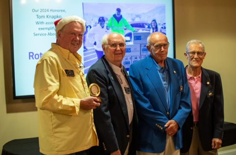 Waynesville Rotary club presents awards and changes in command | Life ...