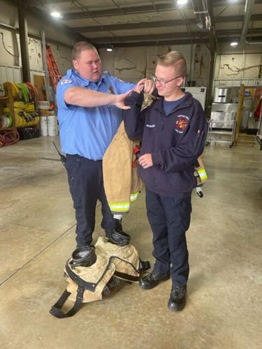 Teen makes his mark in fire department | News | themountaineer.com