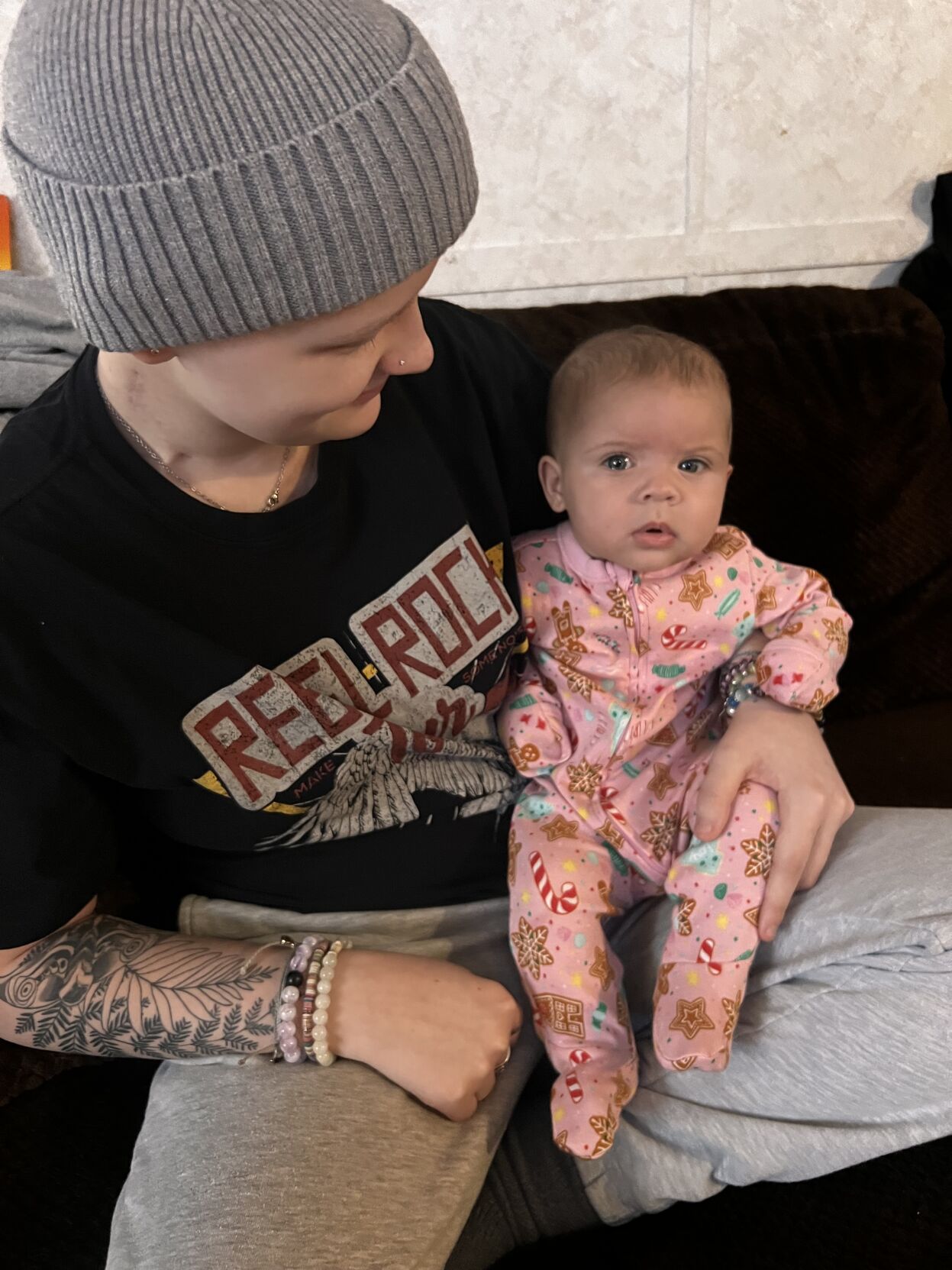 Celebrating good news with a neighbor: teen recovers from battle with ...