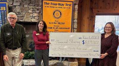Waynesville Rotary donates over $8,000 to Haywood Strong HCC ...