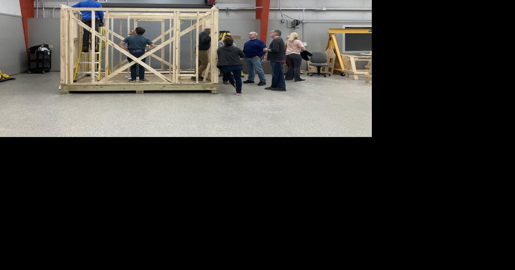 A bee-coming partnership: HCC construction students build shed for ...