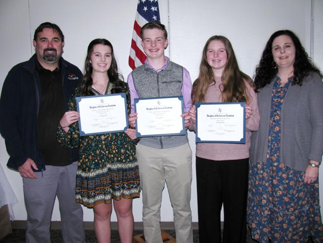 DAR Hugh Rogers Chapter recognizes five outstanding students | Life ...